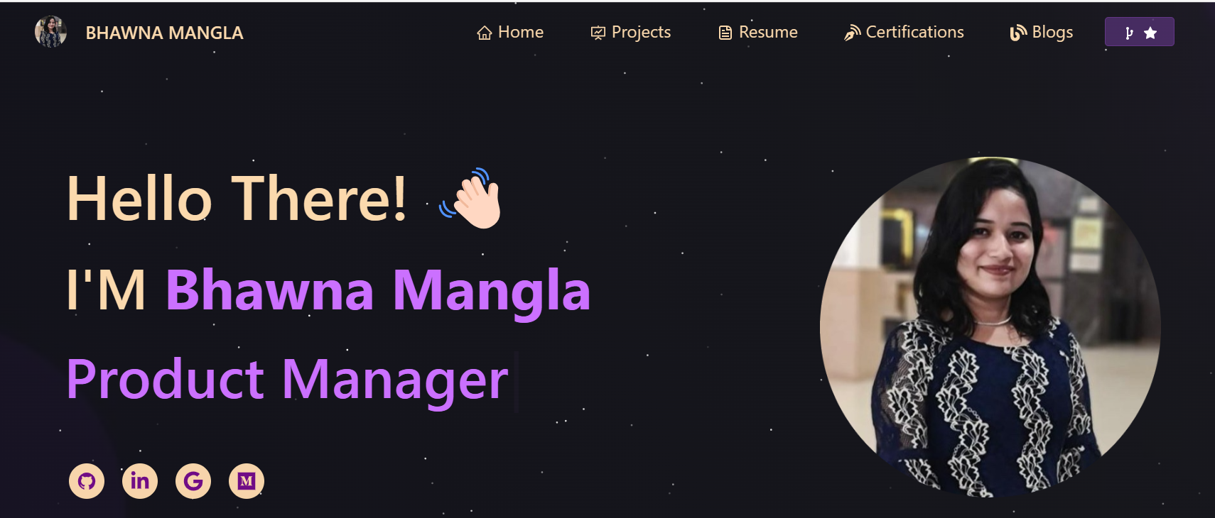 Bhawna Mangla | Portfolio Website